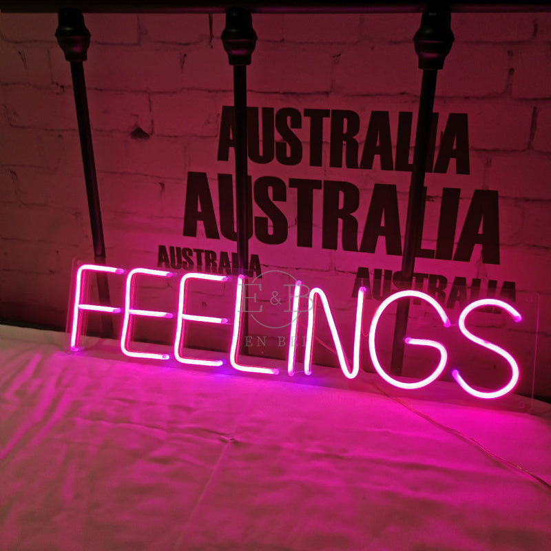 FEELINGS Neon Sign – Neon Lives